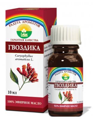 Эфирное масло Гвоздики, 10 мл (Лекус) в Калининграде — купить недорого ...